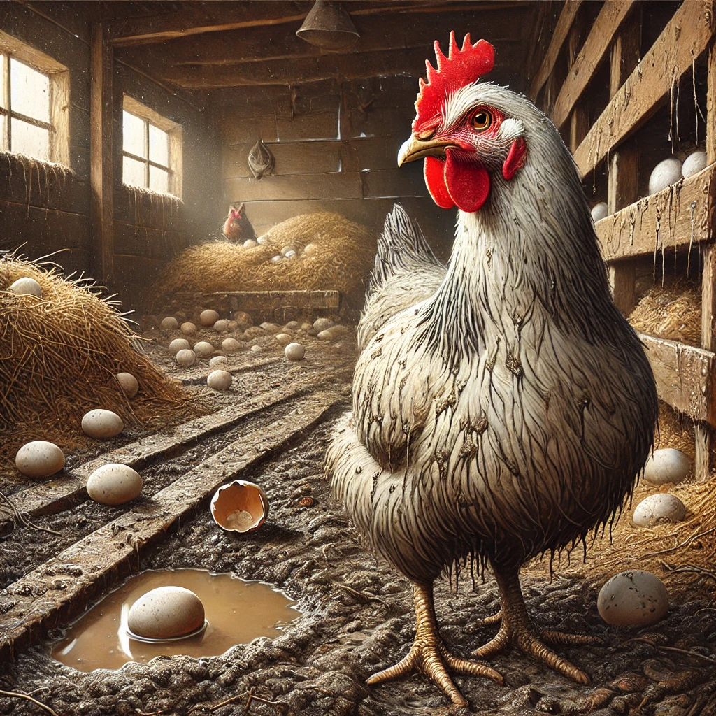 Why Chickens Stop Laying Eggs in Dirty Coops - Eggshell Online